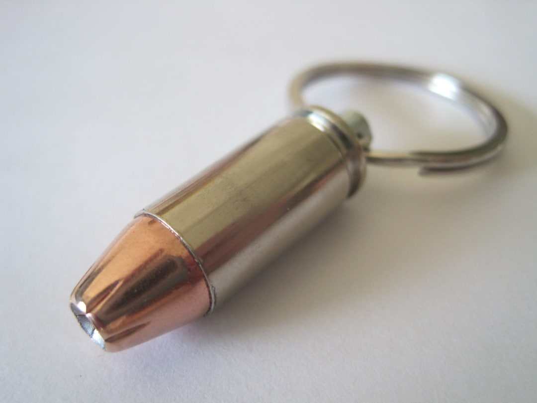Replica 9mm Luger Bullet Keychain With Hornady XTP Bullet - Etsy