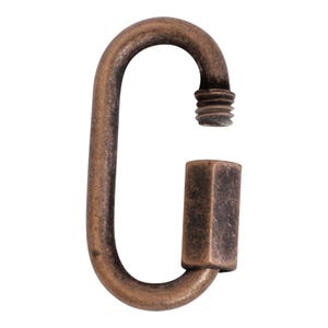 Threaded Screw Lock Steel Quicklink Chain Connector (2 Pack) - Various ...