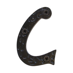 Rustic Country 3 Inch Iron House Letter for Address Plaque - Etsy