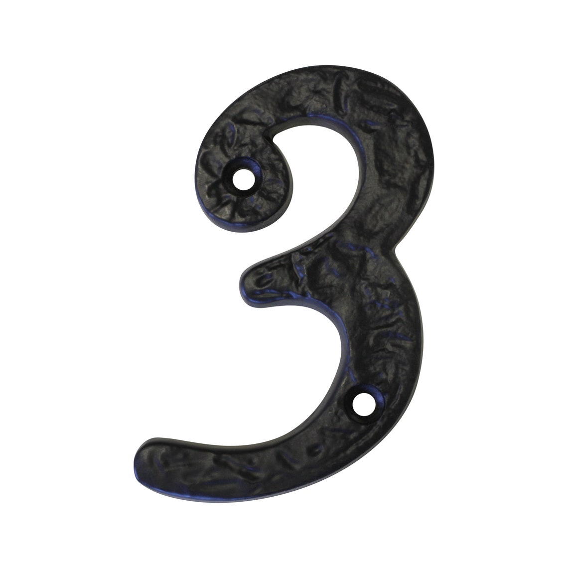 Vintage Classic 3 Inch Iron House Number for Address Plaque | Etsy