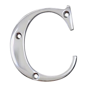 Modern 3 Inch Brass House Letter for Address Plaque Mailbox - Etsy