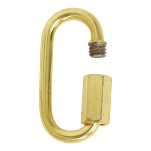 Threaded Screw Lock Steel Quicklink Chain Connector (2 Pack) - Various ...