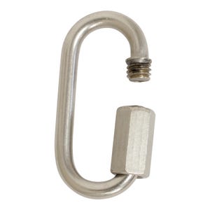 Threaded Screw Lock Steel Quicklink Chain Connector (2 Pack) - Various ...