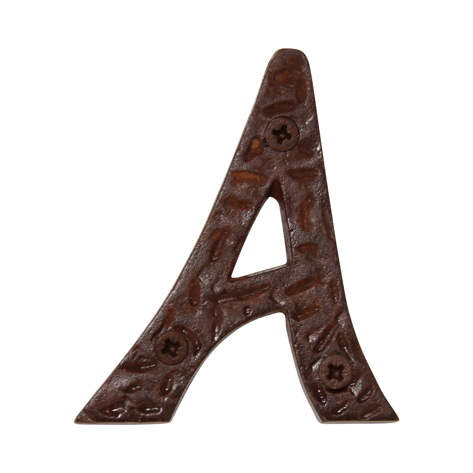 Rustic Country 3 Inch Iron House Letter for Address Plaque - Etsy