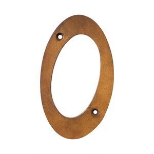 Vintage Traditional 5 Inch Iron House Number for Address Plaque ...