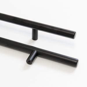 Modern Round T-bar Stainless Steel Handle Pull for Drawers and Cabinets ...