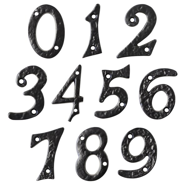 Metal House Number Sign - Etsy