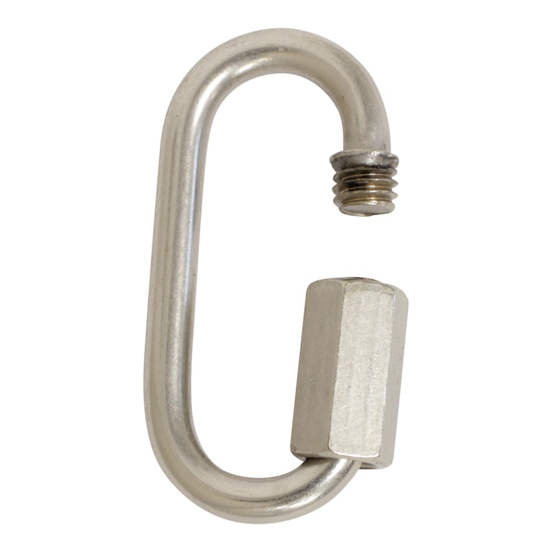 Threaded Screw Lock Steel Quicklink Chain Connector (2 Pack) - Various ...