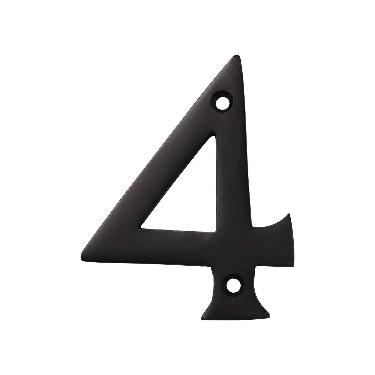 Modern 3 Inch Brass House Number for Address Plaque Mailbox - Etsy