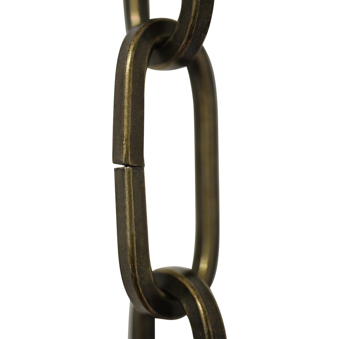 Standard Link Oval Coil Steel Hanging Chandelier Chain 3 Feet - CH-ST62 ...