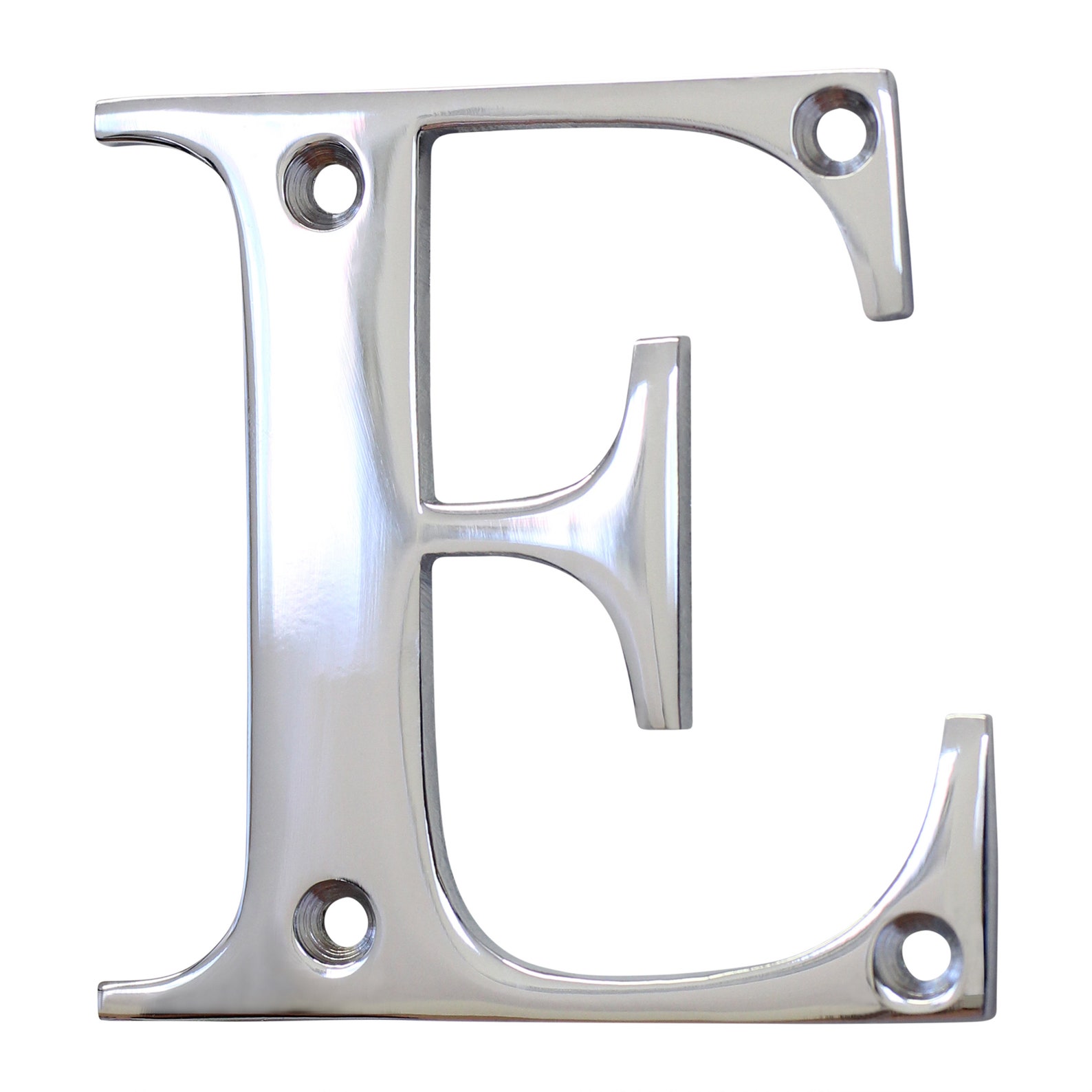 Modern 3 Inch Brass House Letter for Address Plaque Mailbox - Etsy