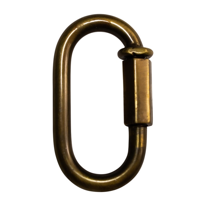 Threaded Brass Quick Link Chain Connector 2 Pack Hand | Etsy