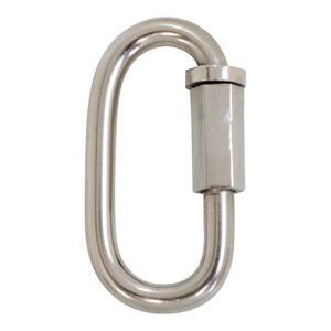 Threaded Brass Quick Link Chain Connector 2 Pack Hand Crafted Various ...