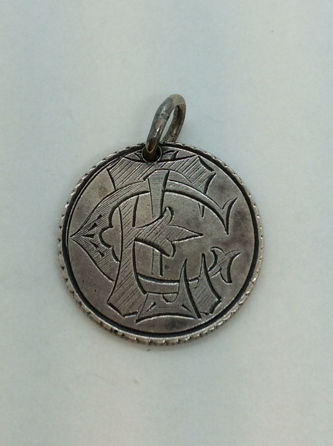 Love Token 1882 Dime Initials E C L Hand Engraved Wonderful - Etsy