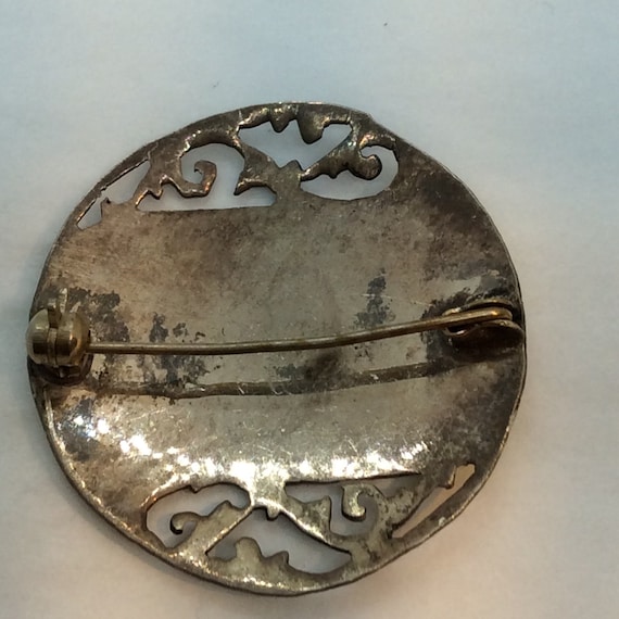 Rare Siam, Siam Circle, brooch, and gorgeous, green v… - Gem