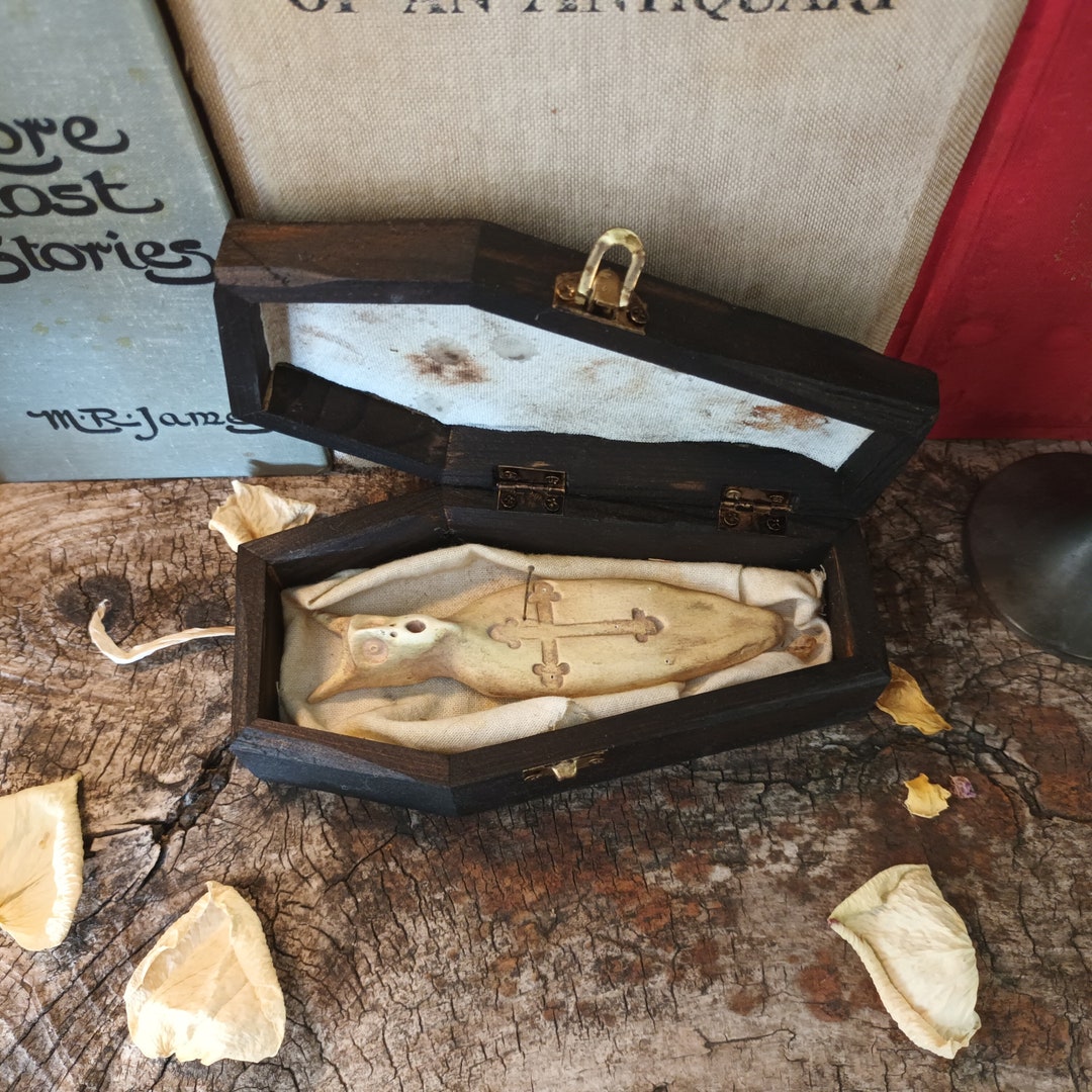 Poppet and Coffin, Gothic, Gift. Halloween, Yule, Birthday, Sculpture ...
