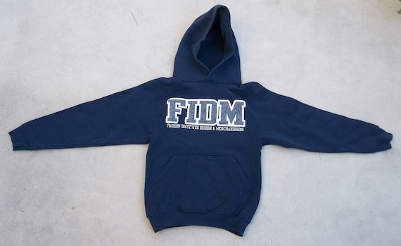 Vintage Sweatshirt FIDM Hoodie Fashion Institute of Design and | Etsy