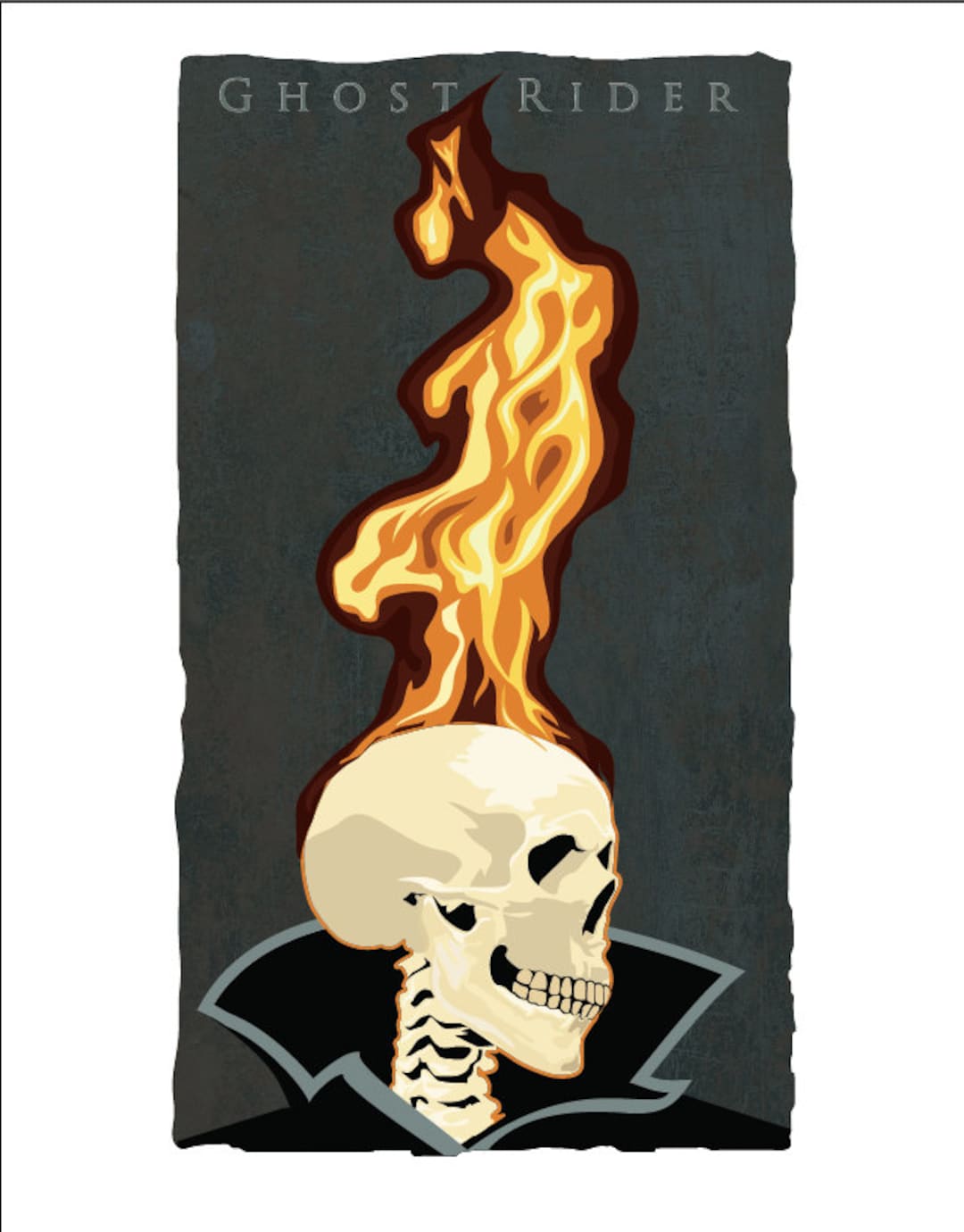 Ghost Rider Art Print. - Etsy