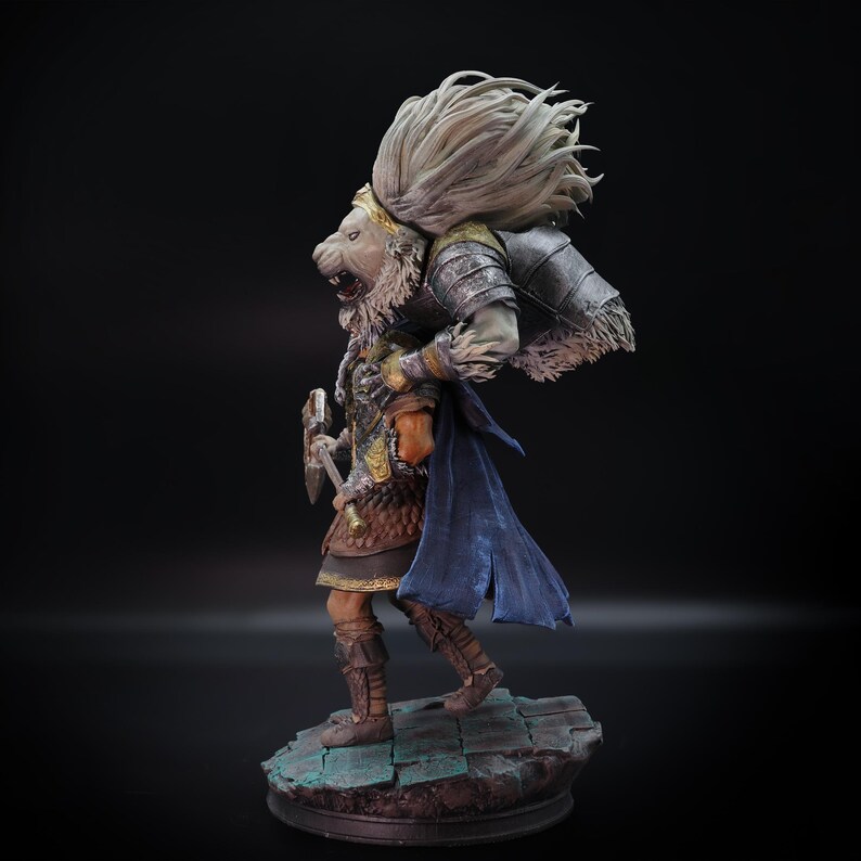 Godfrey First Elden Lord Hand Painted High Quality Art Figure Statue ...