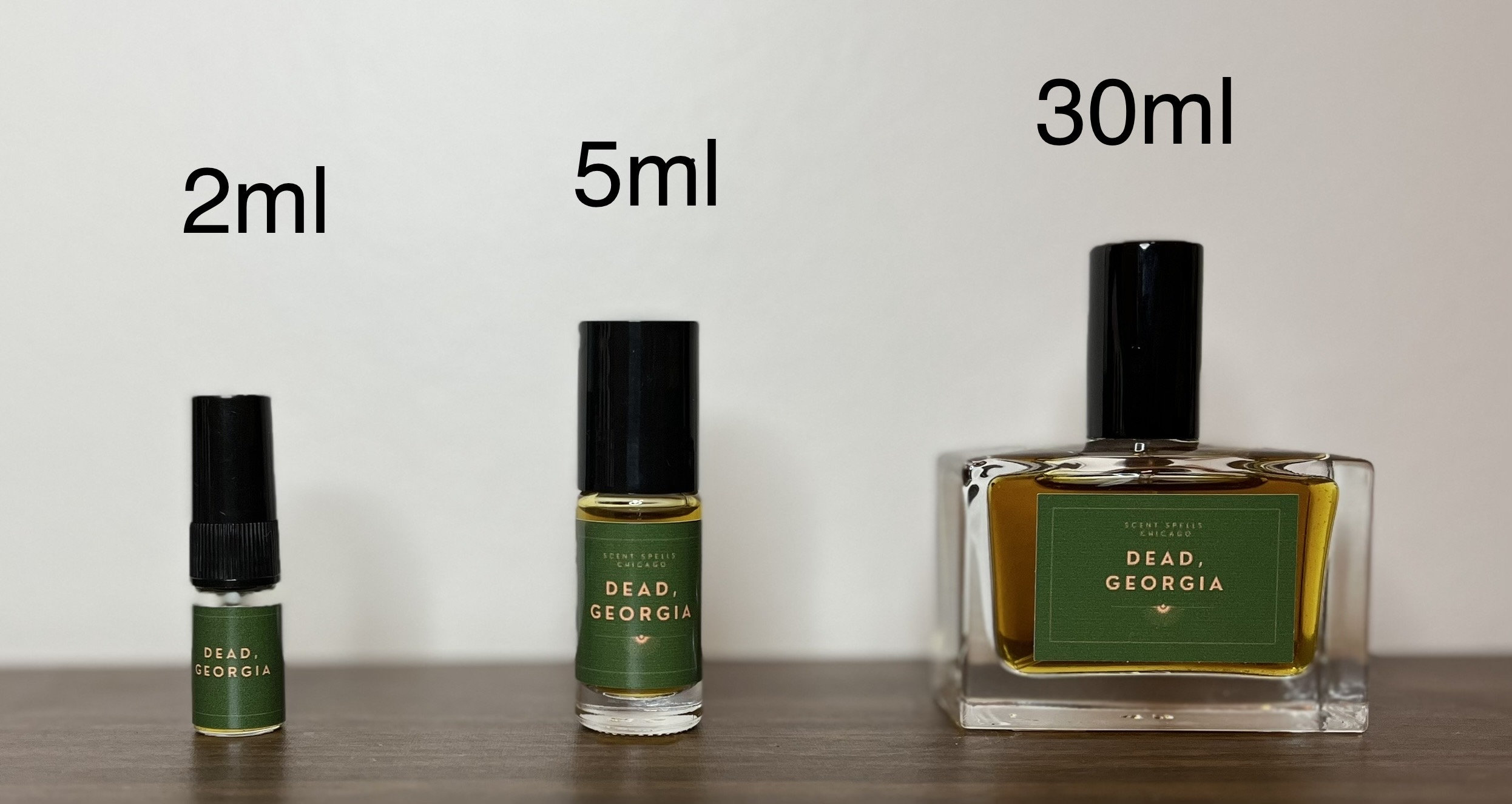 Dead, Georgia- Natural Vegan Perfume- Peach-cypress Chypre- 2ml Sample ...