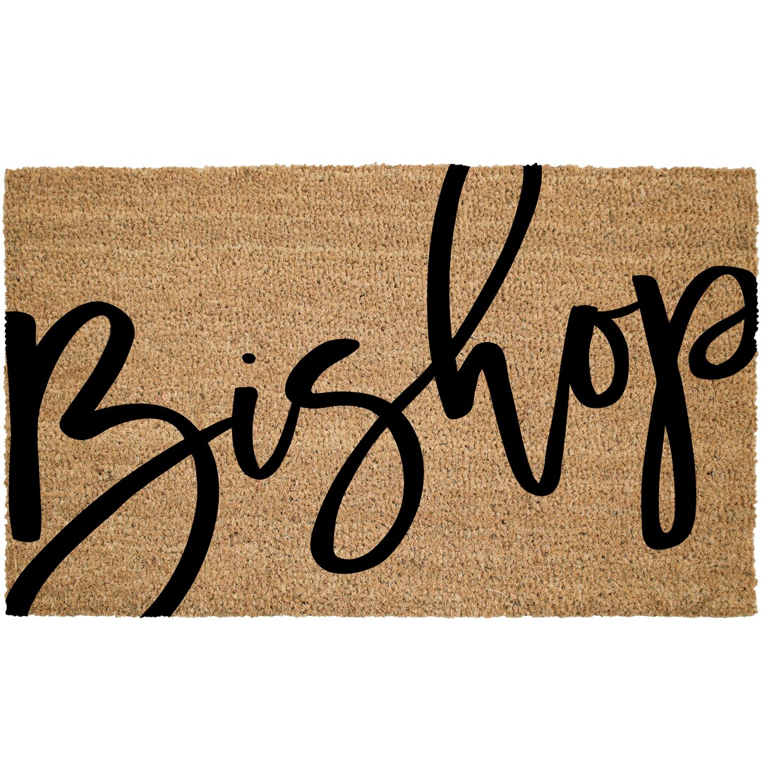 Personalized Cursive Front Porch Coir Door Mat Custom Last - Etsy