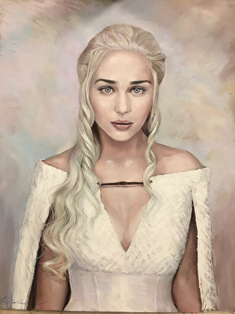 Khaleesi Print Daenerys Targaryen Poster Game of Thrones - Etsy