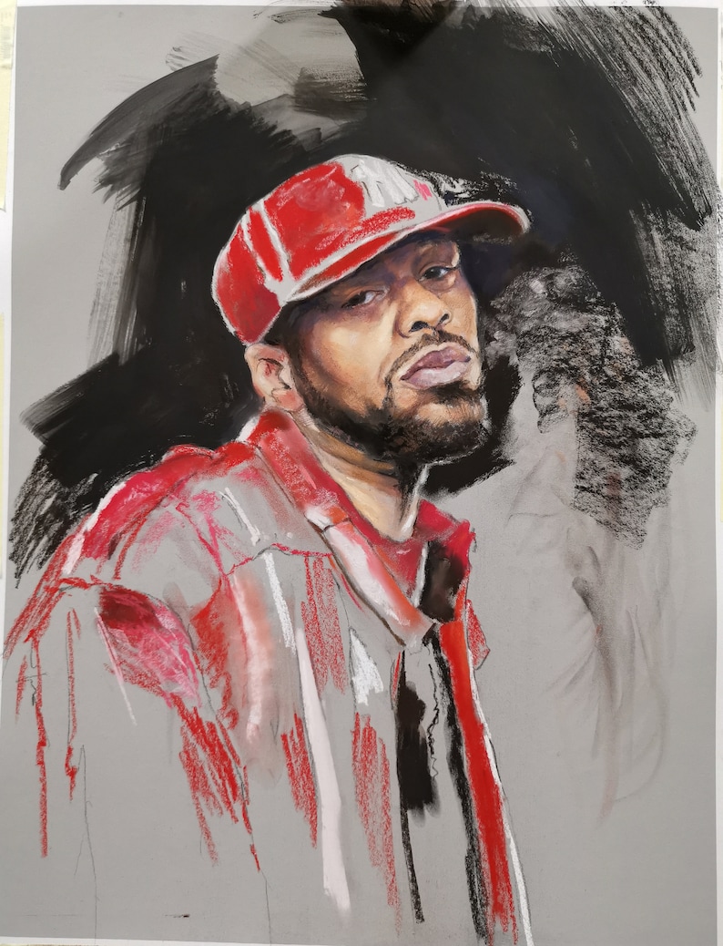 Method Man Original Portrait | Wu Tang Clan Hip Hop Art | METHOD MAN ...