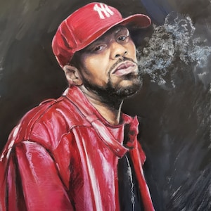 Method Man Original Portrait | Wu Tang Clan Hip Hop Art | METHOD MAN ...