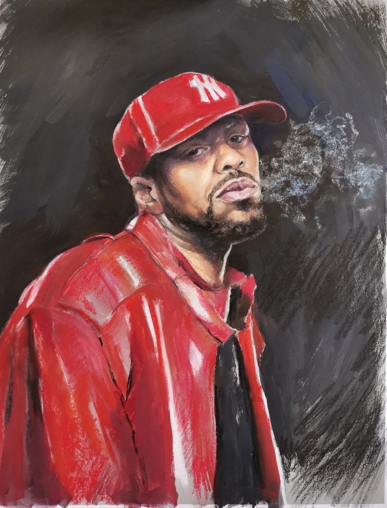 Method Man Print | Wu Tang Clan Hip Hop Art | METHOD MAN Fan Art ...