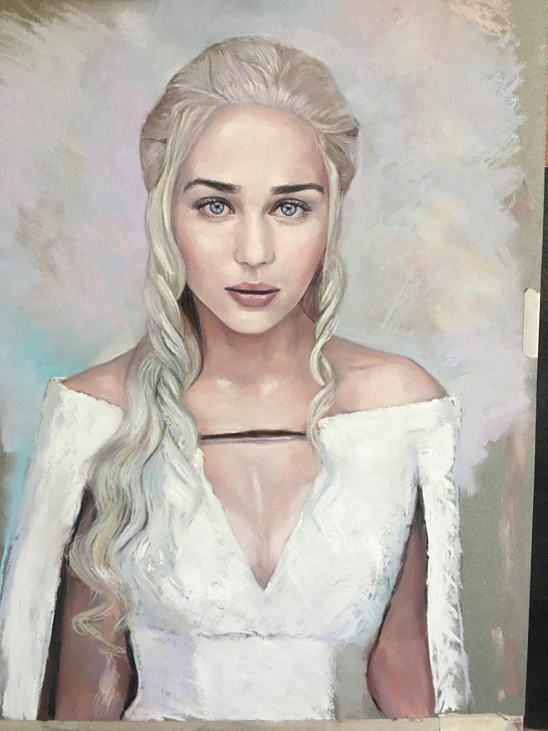 Khaleesi Print Daenerys Targaryen Poster Game of Thrones - Etsy