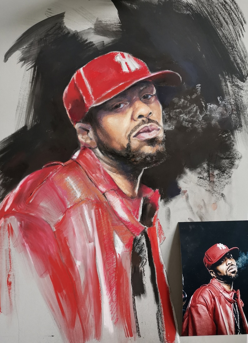 Method Man Original Portrait Wu Tang Clan Hip Hop Art - Etsy Denmark