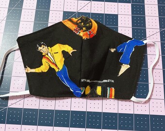 Elvis Face Mask - Etsy