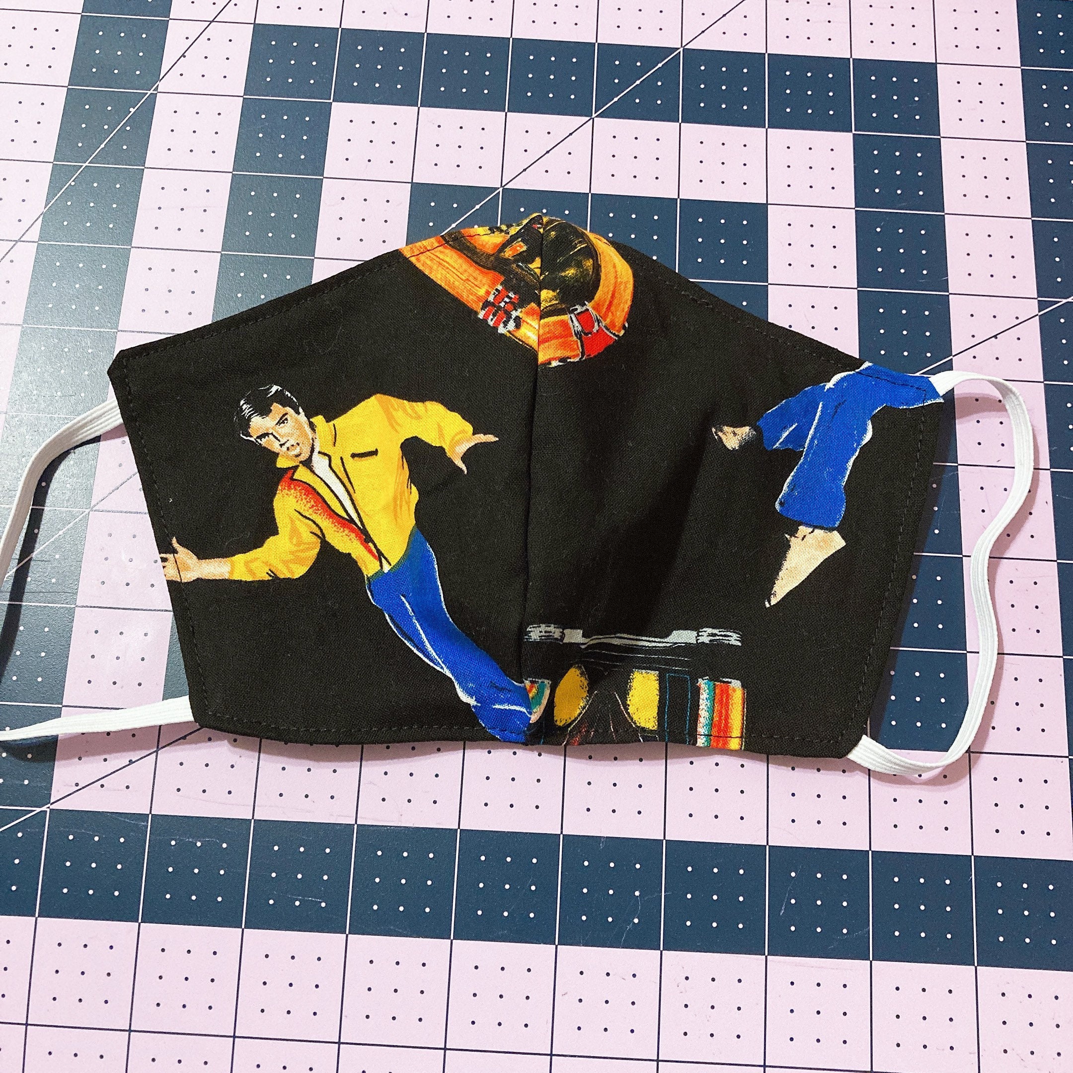 Elvis Presley Face Mask - Etsy