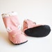 Baby Mouse Boots Soft Sole Booties Cotton Fleece Baby High - Etsy