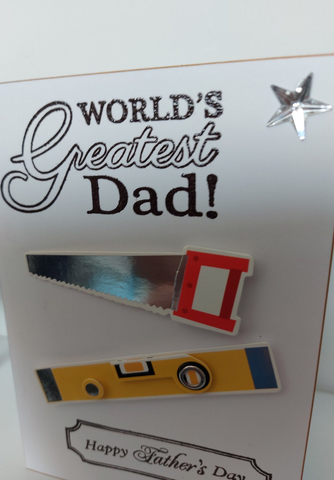 Greatest Father Card, Fathers Day Card - Etsy