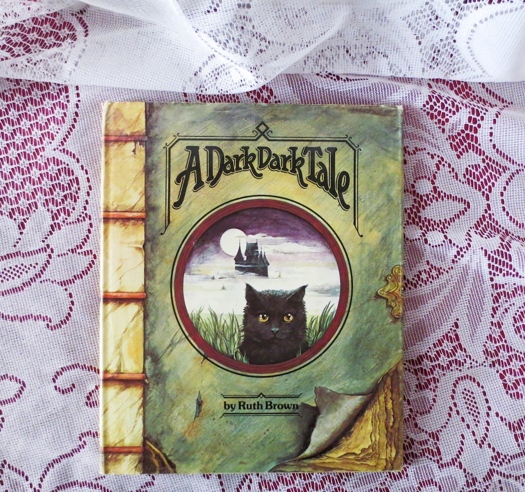 A DARK DARK TALE 1981 Childrens Book & Sleeve Ruth Brown Hardcover - Etsy