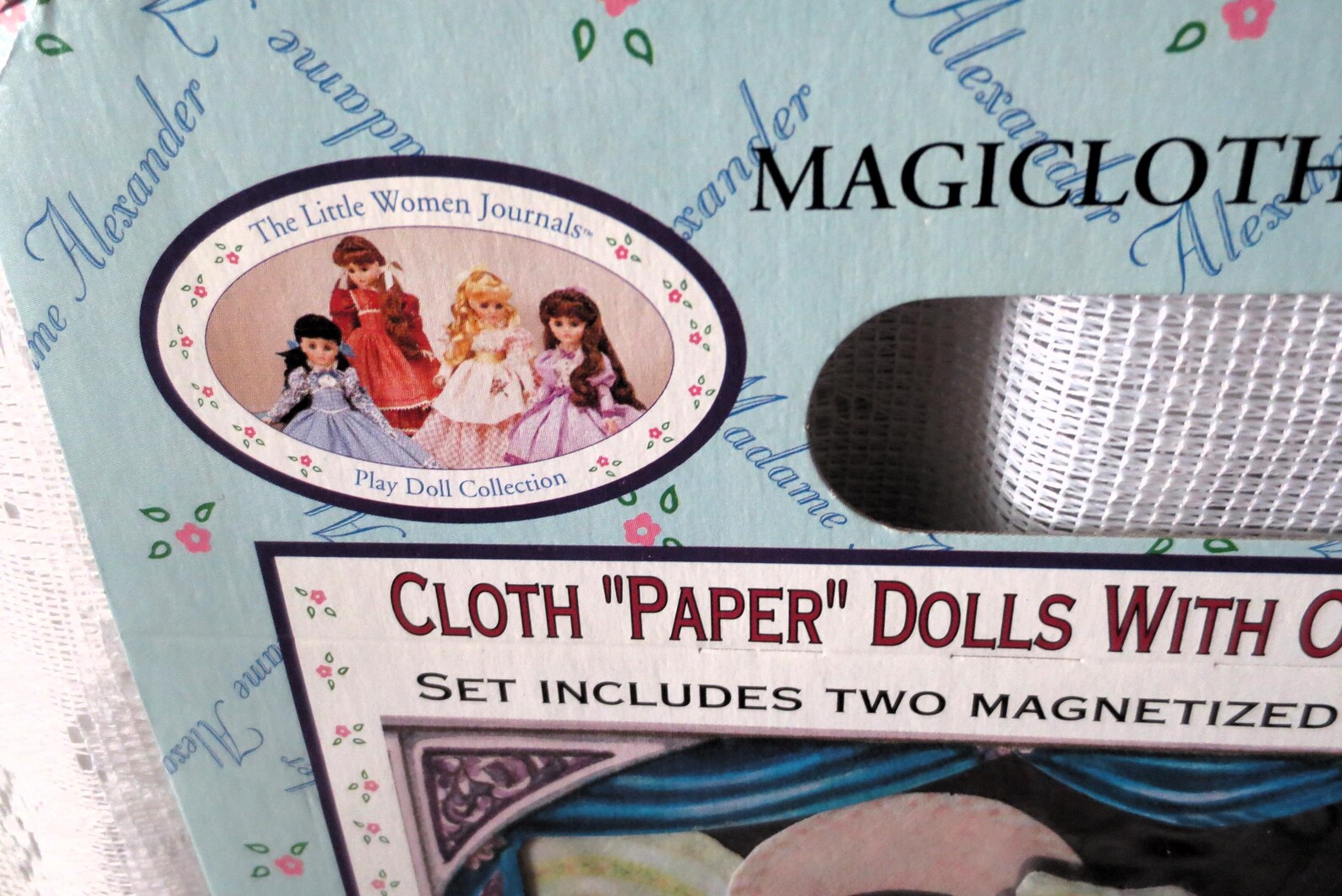 Amy & Meg LITTLE WOMEN Magicloth 'paper' Dolls Magic Outfits Madam ...
