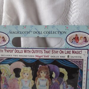Amy & Meg LITTLE WOMEN Magicloth 'paper' Dolls Magic Outfits Madam ...