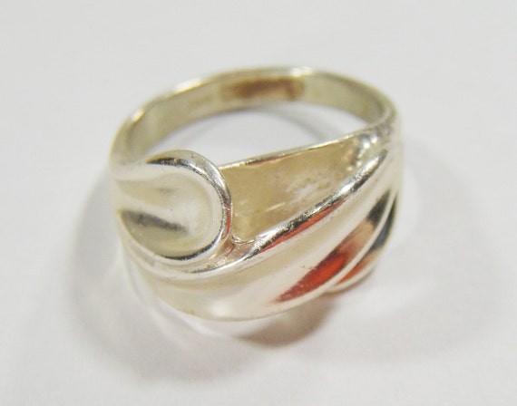 Vintage CELLINI Sterling Silver Ring Size 6 Etsy