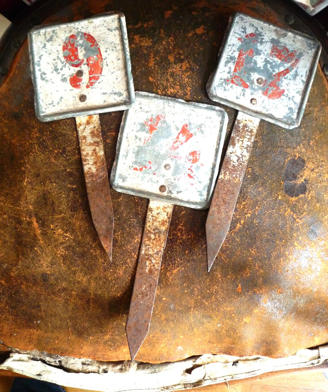 Vintage Grocery Price Tags Price Sign Metal Numbers Price | Etsy