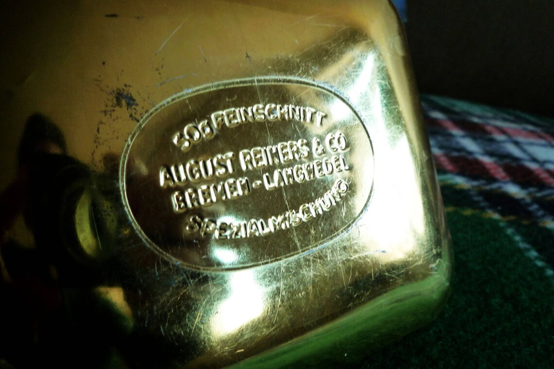 Vintage 60's German Collectible Tin Metal Box Container - Etsy