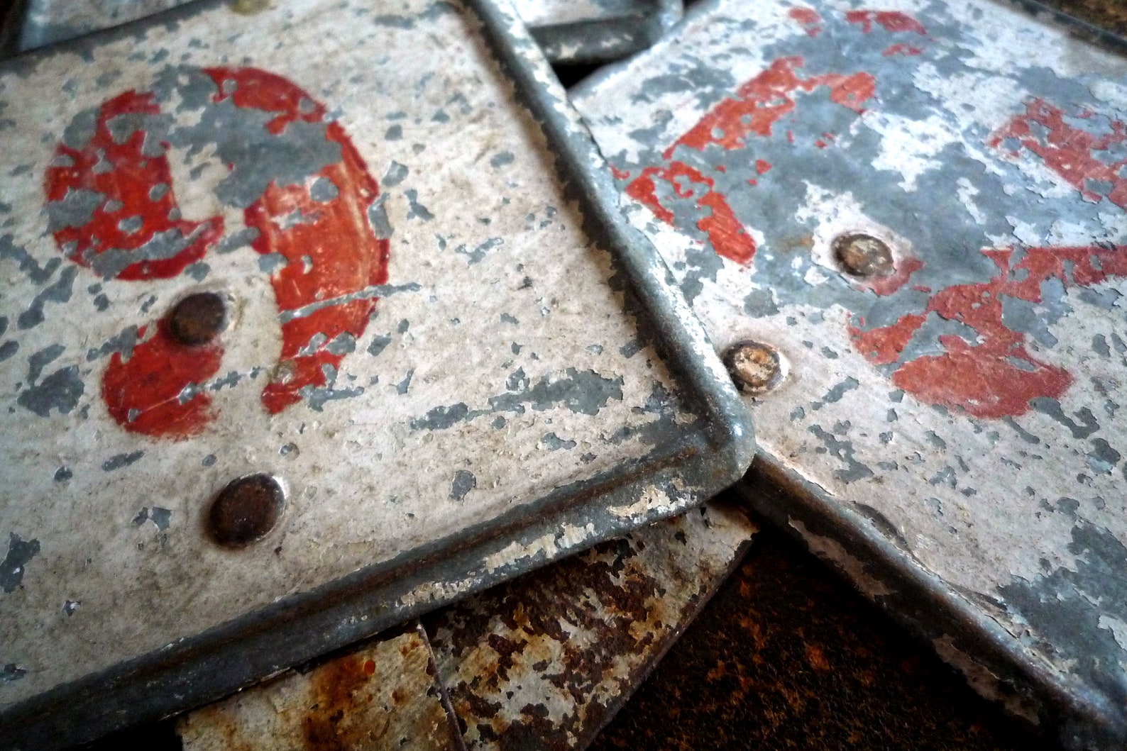 Vintage Grocery Price Tags Price Sign Metal Numbers Price - Etsy