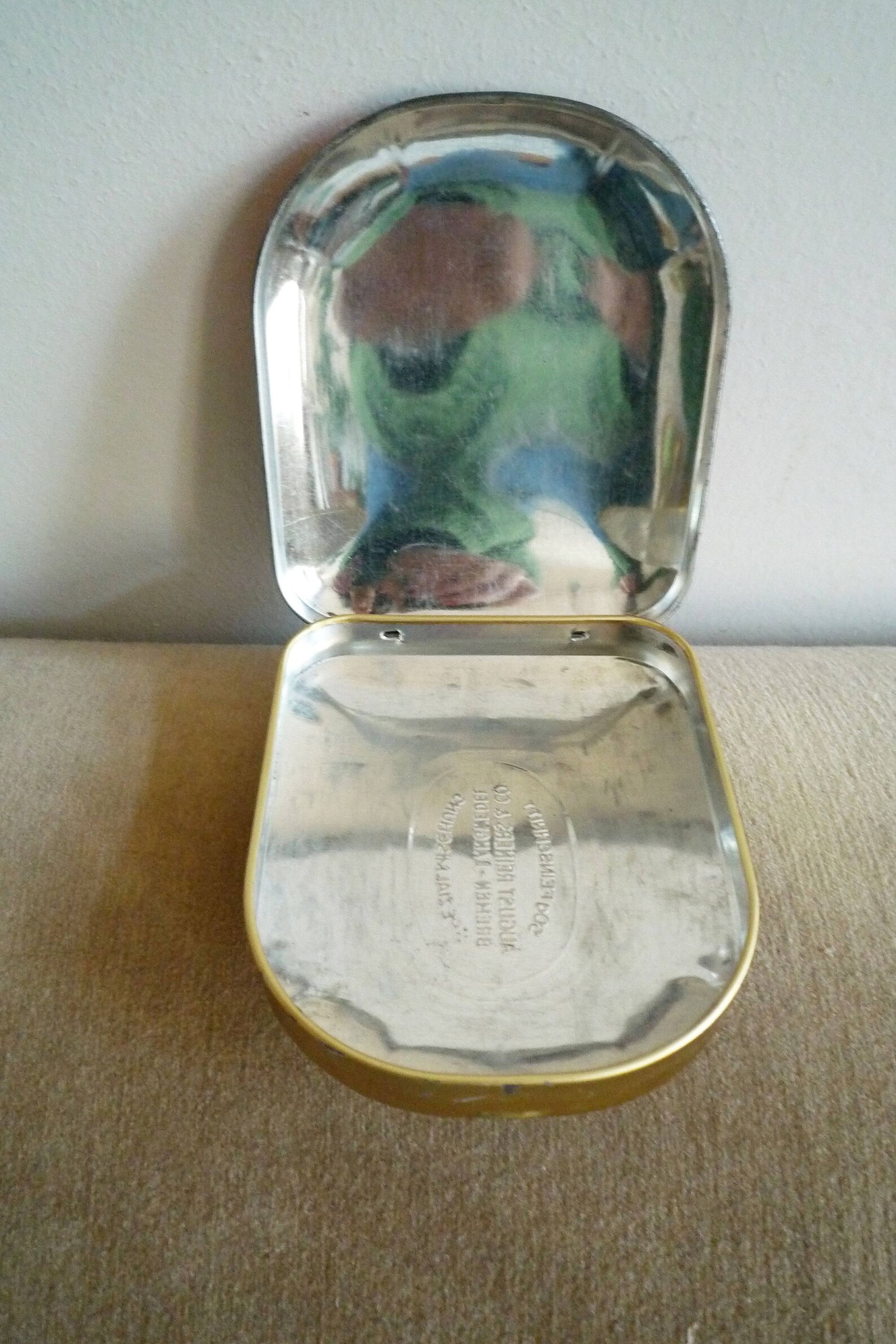Vintage 60's German Collectible Tin Metal Box Container - Etsy