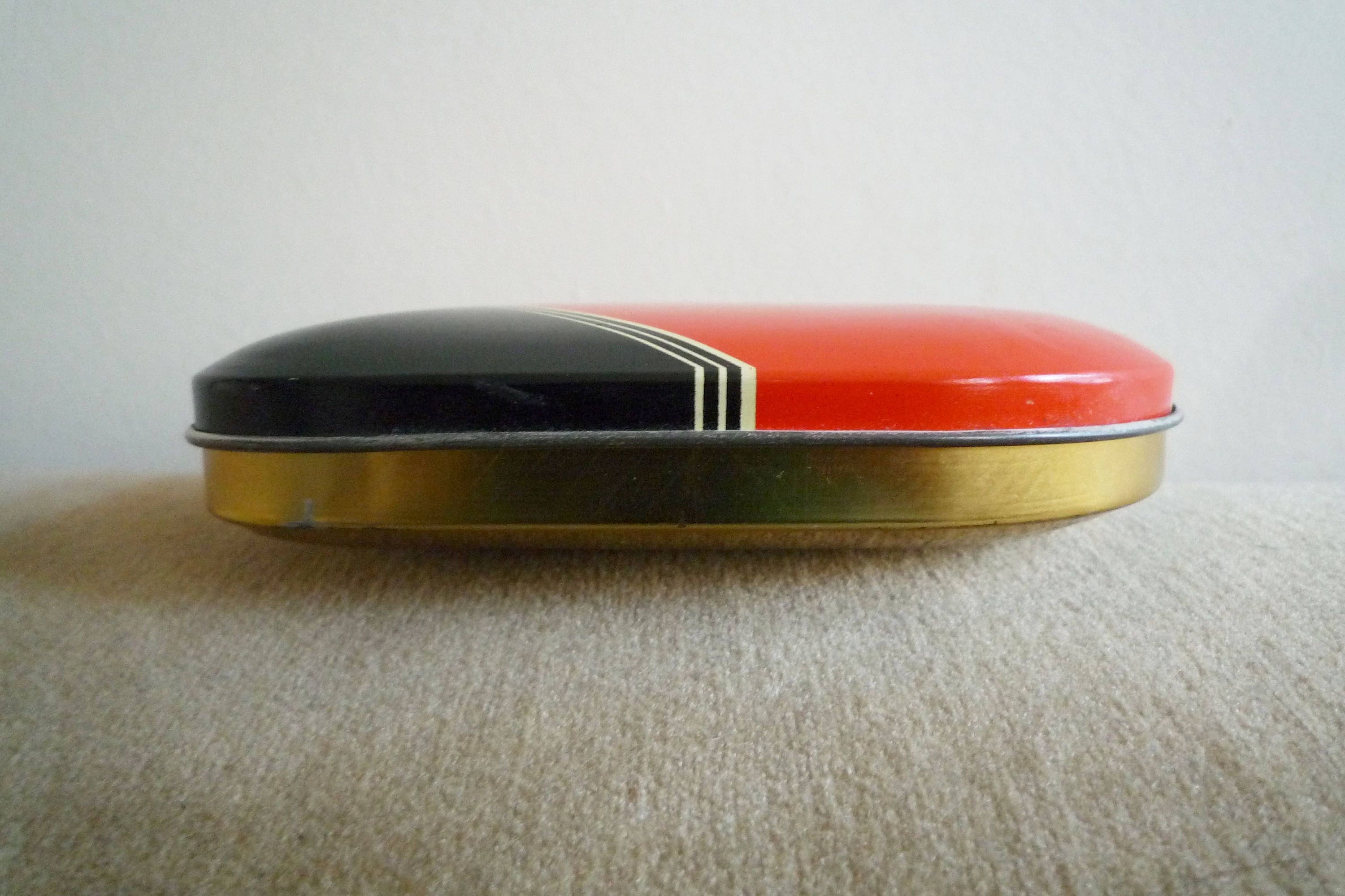 Vintage 60's German Collectible Tin Metal Box Container - Etsy