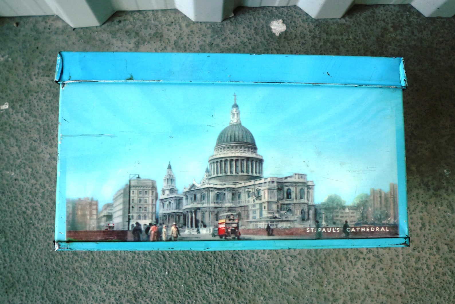 British Tin Box Cookies Tin Box Collectible Tin 1960's - Etsy