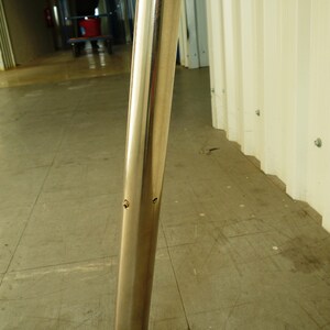 Huge 30's Brutalist Art Deco Chrome Library Lamp Desk Lamp Reading Room ...