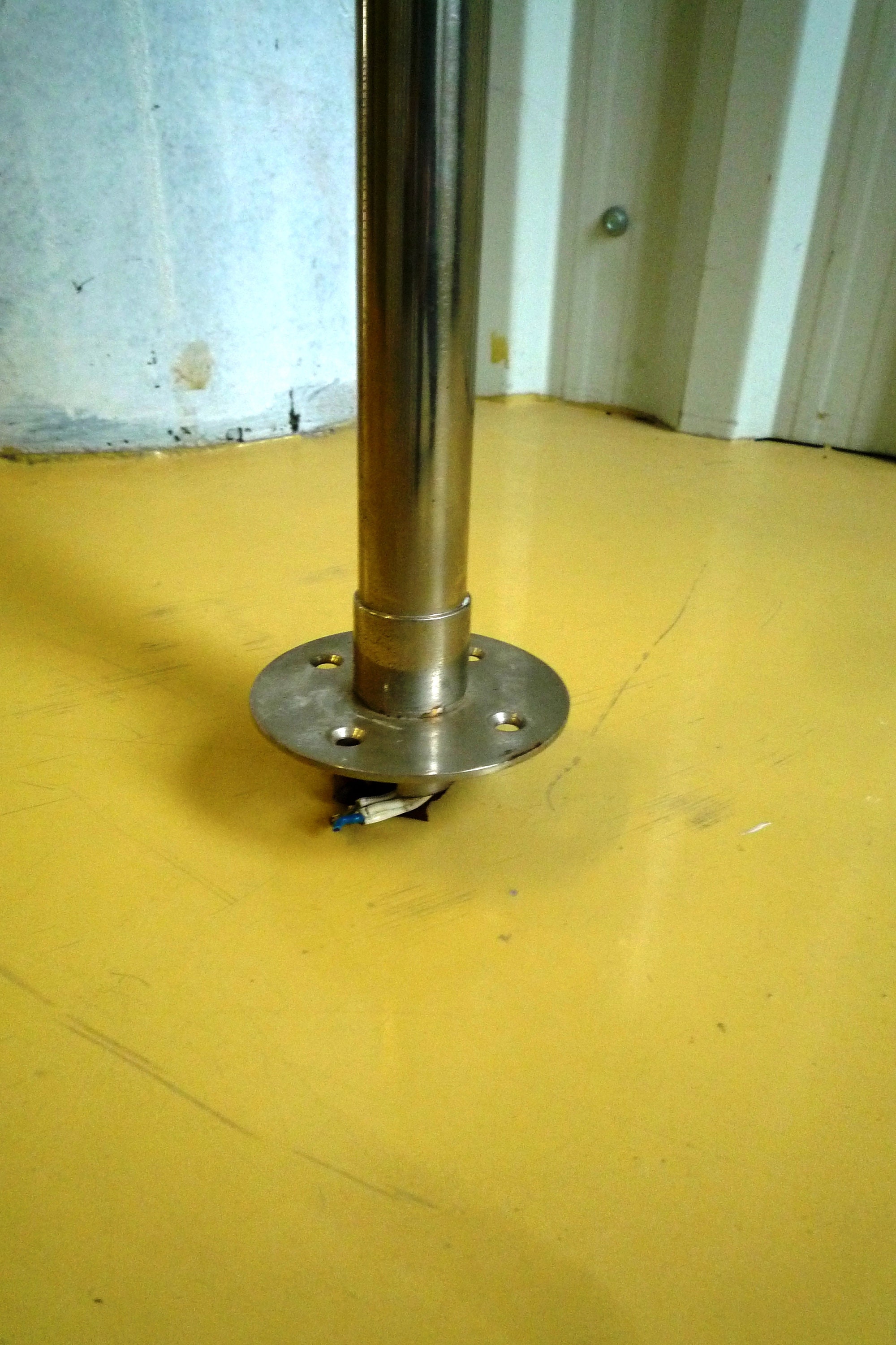 Huge 30's Brutalist Art Deco Chrome Library Lamp Desk Lamp Reading Room ...