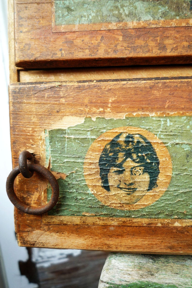 1910's General Store Wood Cabinet With Drawers Antique - Etsy