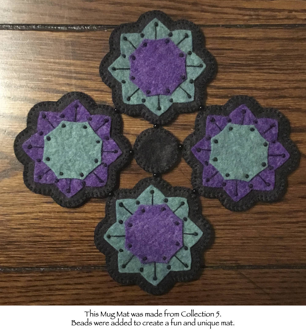 Collections 1-6 ~ Design Your Own Layered Elements ~ Coaster, Penny Rug ...
