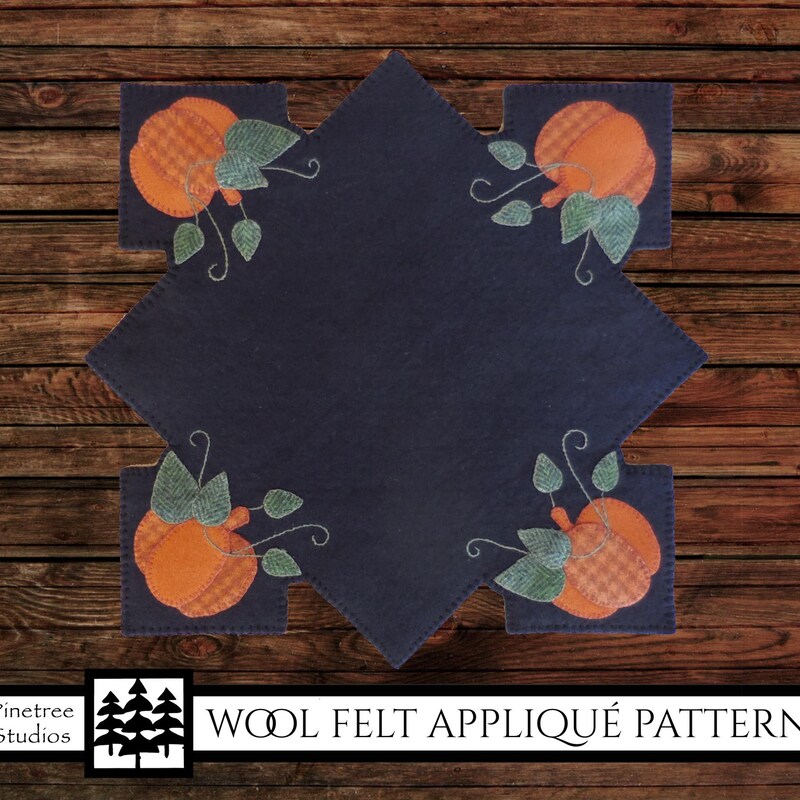 Wool Applique Tree Skirt - Etsy